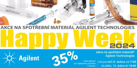 Agilent Happy Week 35% sleva (8. - 12. dubna) | LabRulez LCMS