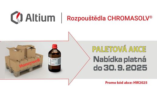 Akce na rozpouštědla CHROMASOLV™ od Honeywell | LabRulez LCMS