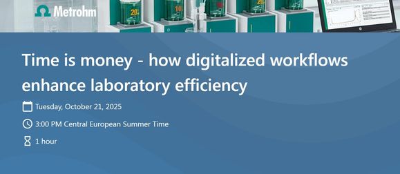 How digitalized workflows enhance laboratory efficiency | LabRulez LCMS