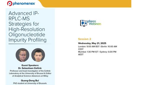 Advanced IP-RPLC-MS for Oligonucleotide Profiling | LabRulez LCMS
