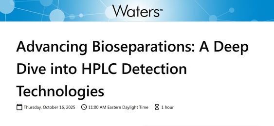 Advancing Bioseparations: Deep Dive into HPLC Detection | LabRulez LCMS