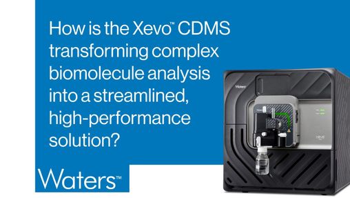 Waters Xevo CDMS Biomolecule Characterization | LabRulez LCMS
