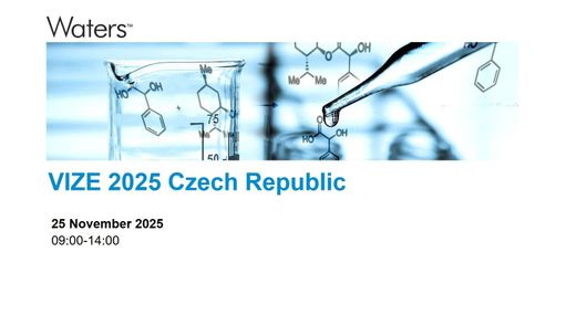 Waters seminář VIZE 2025 | LabRulez LCMS